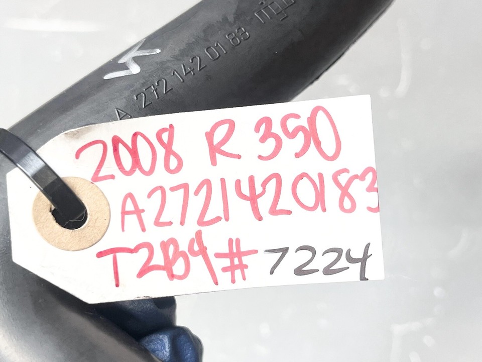 ⭐️2007-2009 MERCEDES R350 AIR INTAKE PIPE HOSE THROTTLE VENTILATION ...