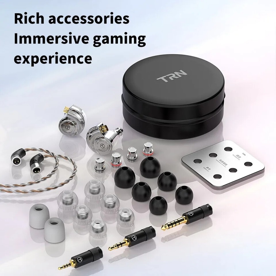 TRN Conch Earphone High-Performance DLC Diamond Diaphragm Dynamic in ...