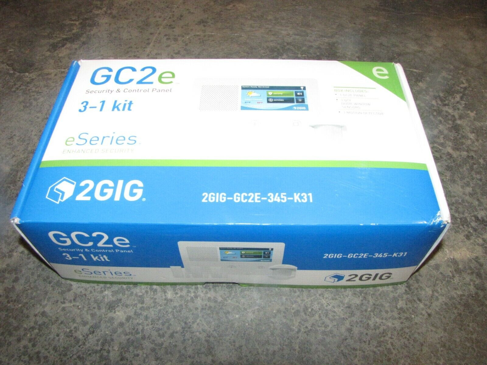NEW *2GIG* GC2e Security and Control Panel 3-1 Kit 2GIG-GC2E-345-K31 | eBay