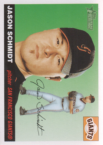 2004 Topps Heritage #281 Jason Schmidt - NM-MT | eBay