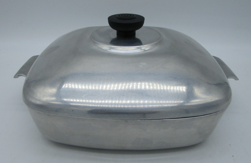Wagner Ware MAGNALITE Bake and Serve #4004 10" Aluminum Casserole Dish ...
