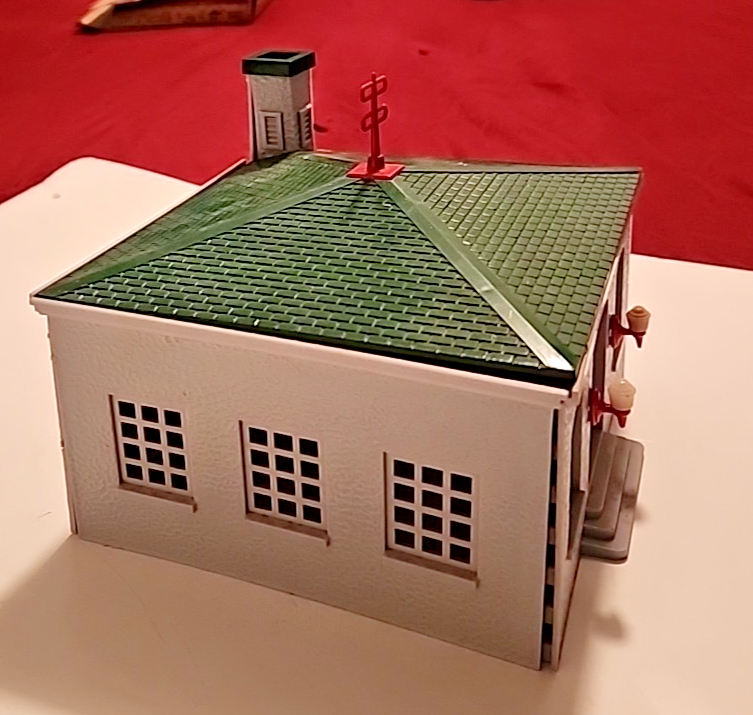 Vintage Bachmann Bros O Scale Plasticville Police Dep't Building Kit PD ...