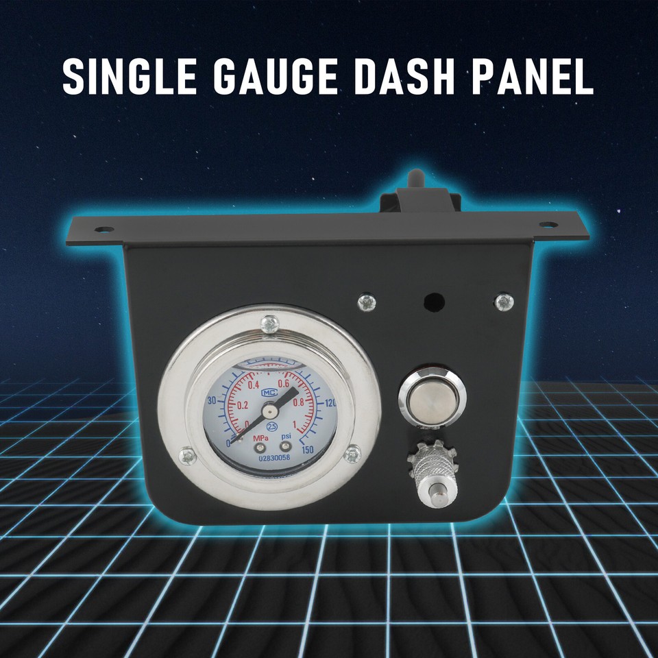 Air Suspension Compressor Air Lift 25804 Bag Control Kit Guage Switch ...