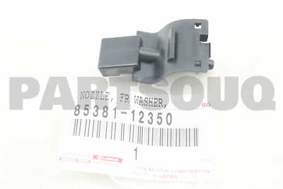 8538112350 Genuine Toyota NOZZLE SUB-ASSY, WASHER 85381-12350 | eBay