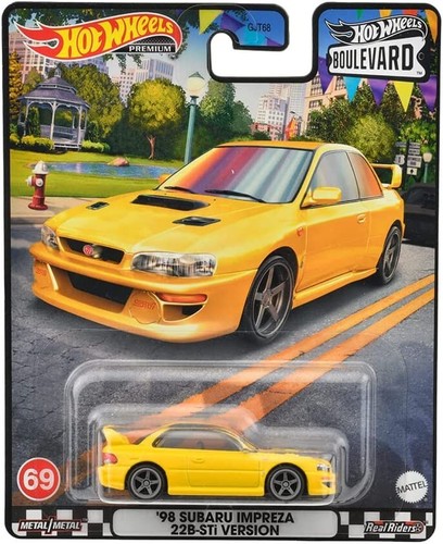 *IN HAND* 2023 Hot Wheels Premium Boulevard ’98 SUBARU IMPREZA 22B-STi ...