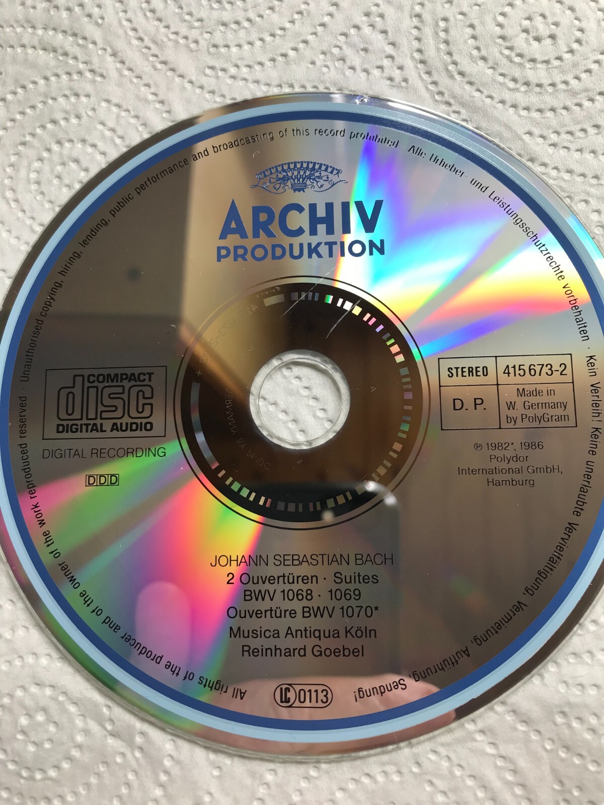 J. S. Bach: 4 Ouverturen BWV 1066-1069 2CD Fat Box 28941567123 | eBay UK