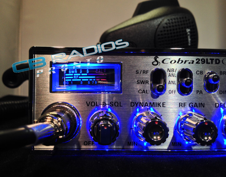 Cobra 29 CLASSIC CB RADIO BLUE NITROS + PERFORMANCE TUNE + RECEIVE ...