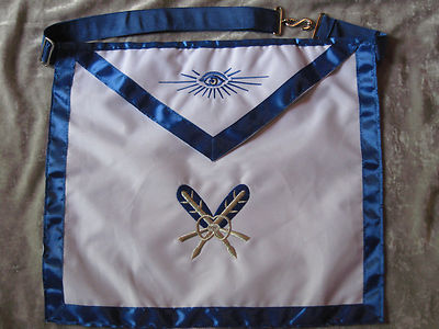 Masonic Secretary Officer Apron Freemason Blue Lodge Fraternity NEW! | eBay