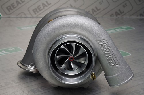 Precision Turbo Next Gen SCP 6870 Billet 68mm BB V-Band SS .81 A/R V ...