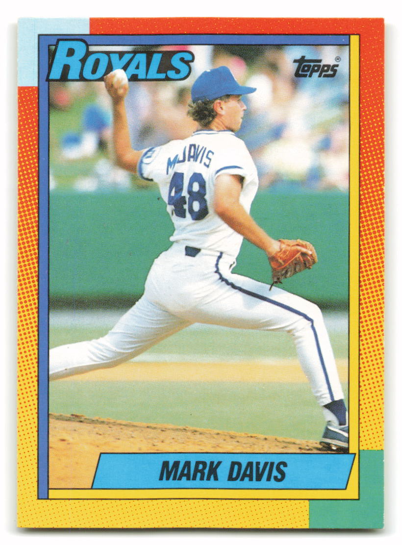 Mark Davis 1990 Topps Traded BASEBALL #24T Kansas City Royals | eBay