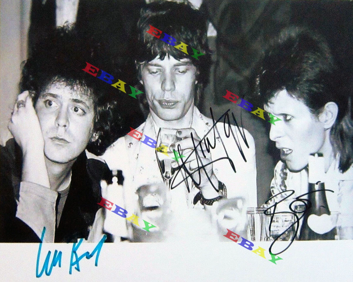 David Bowie Lou Reed Mick Jagger