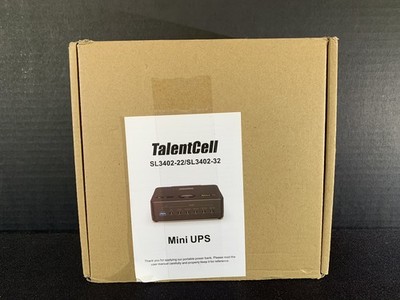 TalentCell Mini UPS Uninterrupted Power Supply 27000mAh 97.2Wh Lithium ...