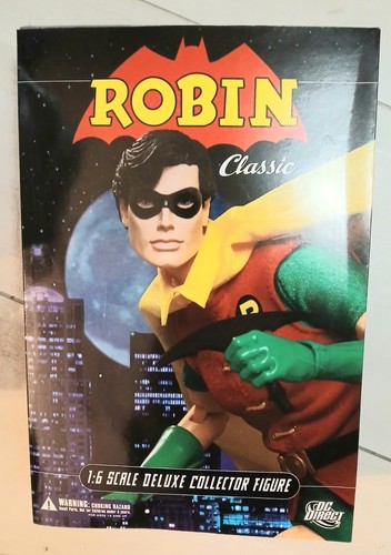 DC Direct Robin Classic Batman Deluxe Collector Action Figure DC Comics ...