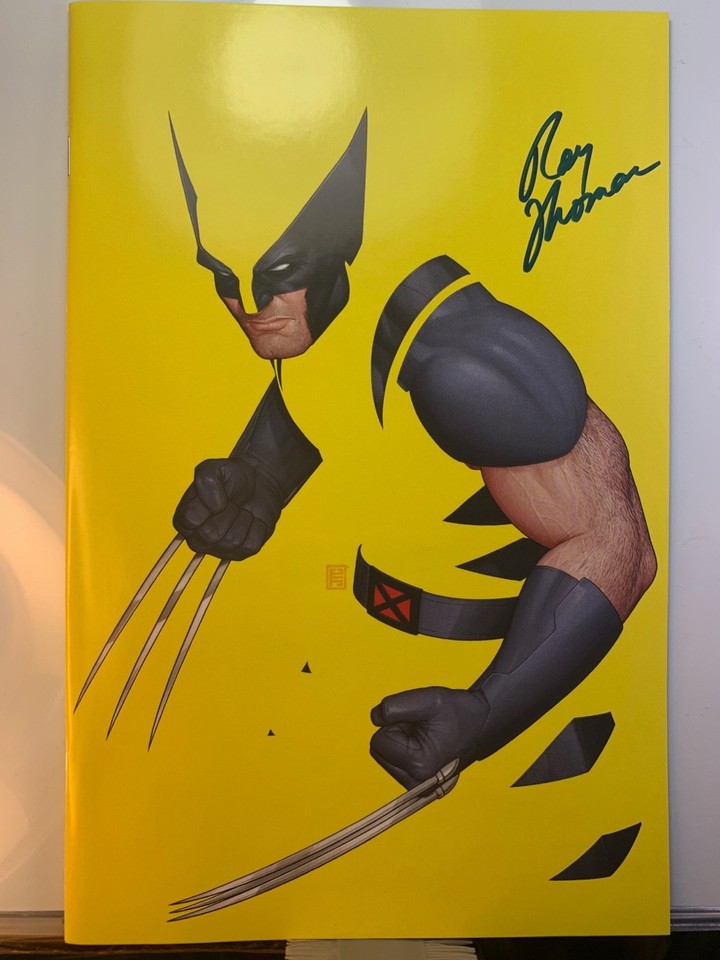 WOLVERINE #1 2024 COMIC- JOHN TYLER CHRISTOPHER VARIANT COVER SIGNED ...