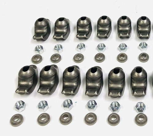 ROCKER ARMS+BALLS+NUTS SET (12) - 4.3 V6 GMC Chevy Self-Aligning 1987 ...