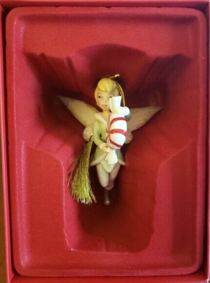 LENOX TINKER BELL PEPPERMINT PIXIE Disney 2012 annual ornament Tink ...