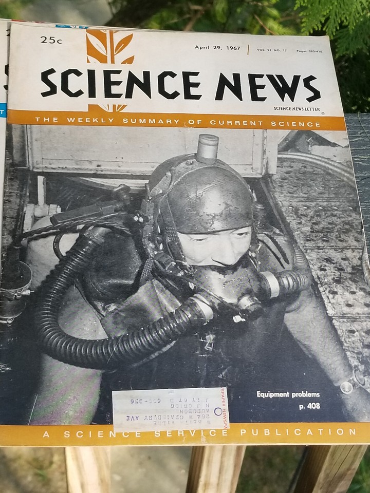 LOT OF 13 VINTAGE SCIENCE NEWS MAGAZINES 1966 1967 | eBay