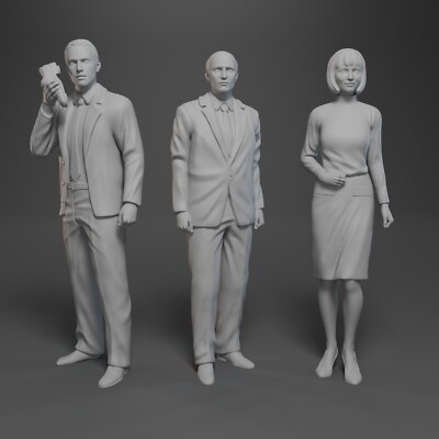 Get SMART - Maxwell Smart - Chief - 99 TV Show 1960's 3D Print 3 Figure ...