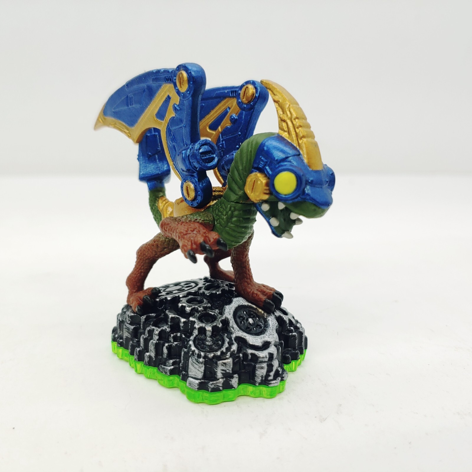 Skylanders Spyro's Adventure Drobot Figure Character 2011 Green Base | eBay