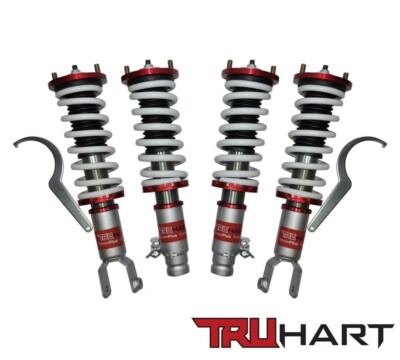 TRUHART STREET HEIGHT ADJUSTABLE FULL COILOVERS CIVIC 92-00 Integra 94 ...