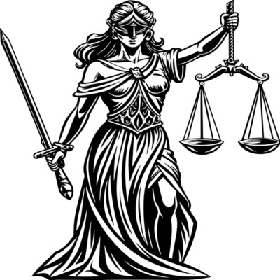 30 Custom Black Blind Justice Personalized Address Labels | eBay