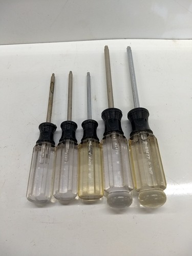 Craftsman USA 5pc. Torx Screwdriver Set T10 T15 T20 T27 T30 Western ...