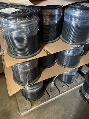 1000’ REELS FULL PALLET 36 Reels COMMSCOPE F677TSVV BLACK RG6 | eBay