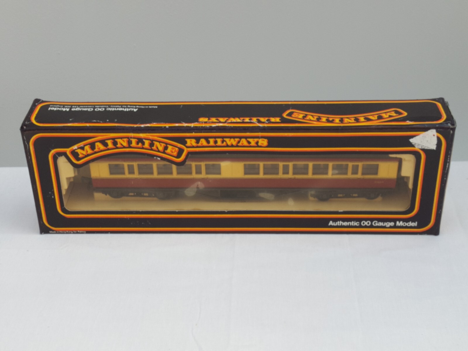 Mainline 937308 - OO - Collett 60ft 1st / 2nd Brake Coach BR Maroon ...