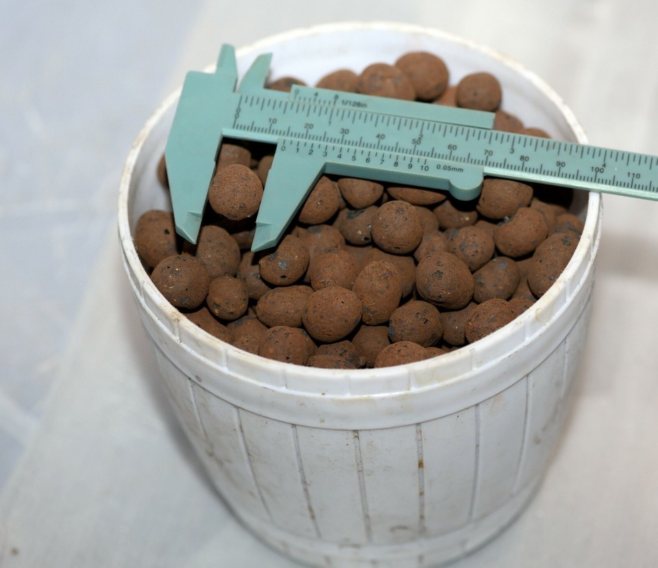 1Liter/1qt. 500QTY Hydro Expanded Clay Balls Pebbles Pellets 4Orchid ...