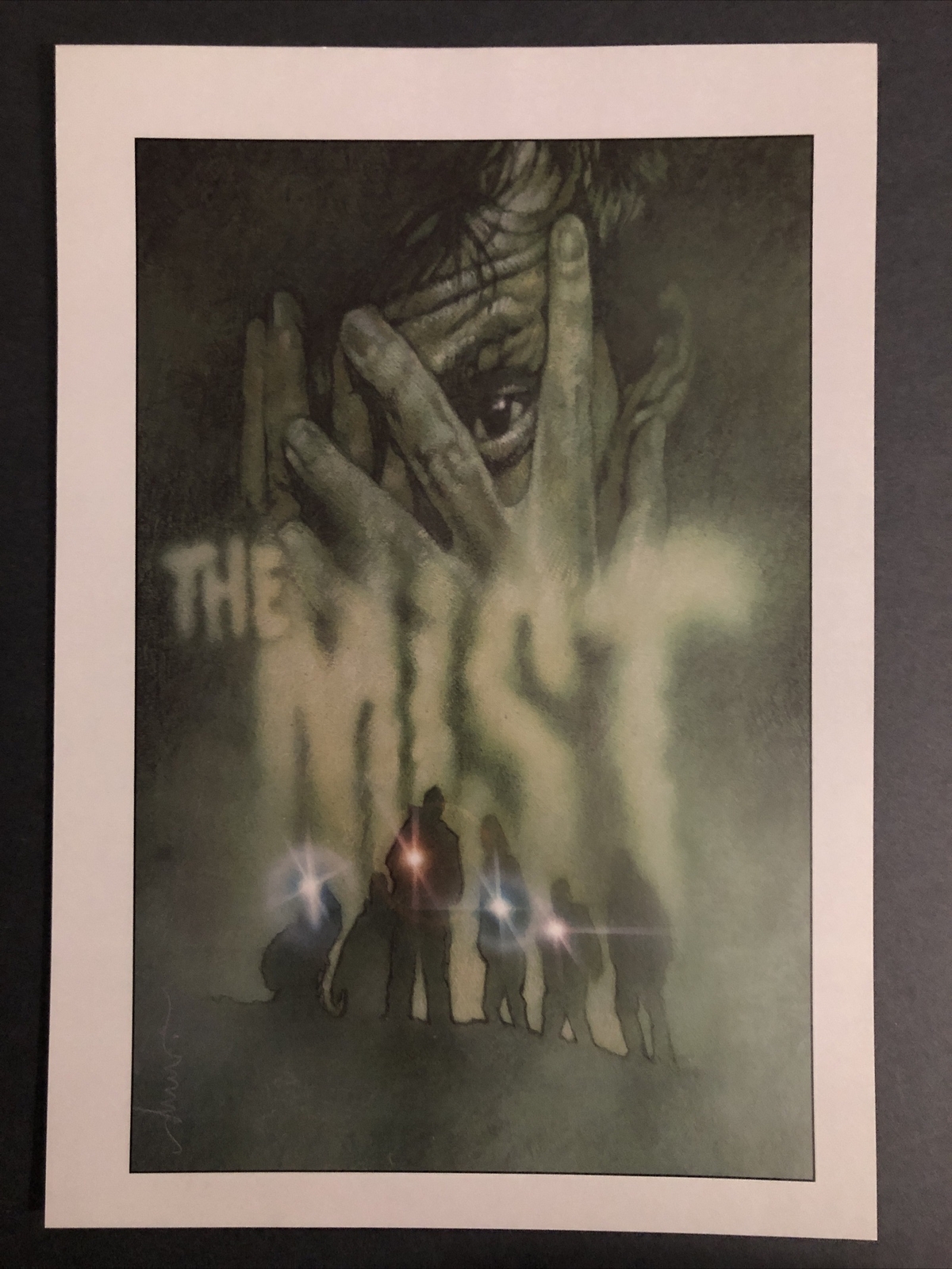 Stephen Kings The Mist Movie Art Poster Print 8”x11.5” Drew Struzan | eBay