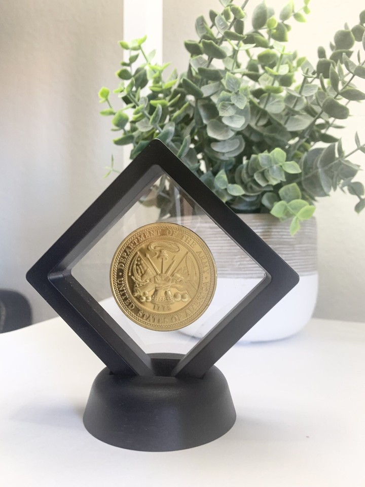 U.S. ARMY SPECIAL FORCES DE OPPRESSO LIBER CHALLENGE COIN With 3D ...