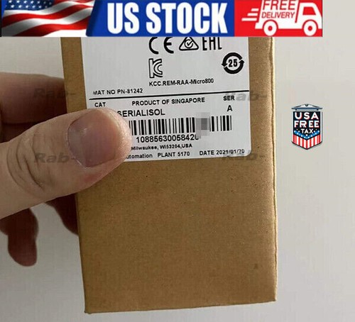 NEW SEALED Allen-Bradley 2080-SERIALISOL Micro800 Isolated Serial Port ...
