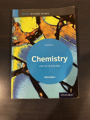 Oxford IB Study Guides Chemistry 2014 Edition | eBay