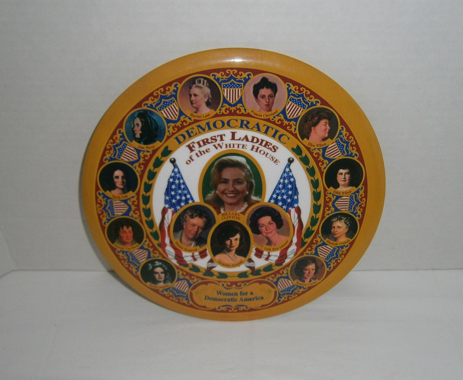 Democratic First Ladies Of White House 9" Button Women for a Democratic ...