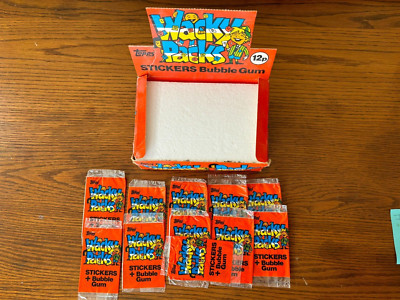 Wacky Packages Irish Series Empty Box with 11 Irish Wrappers | eBay