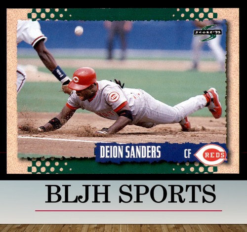 1995 Score #266 Deion Sanders Cincinnati Reds (1J2) | eBay