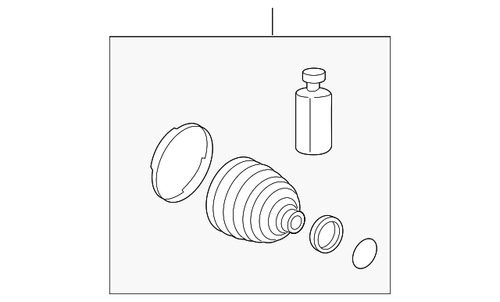 Genuine Hyundai Outer Boot 49581-C5080 | eBay