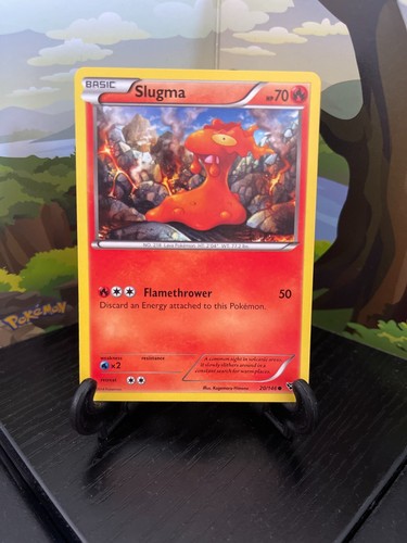 Slugma 20/146 - XY Base - Common - Pokemon Card TCG - LP | eBay