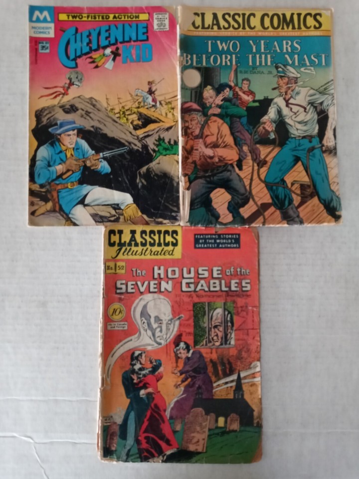 Classics Illustrated, Whitman, Harvey Lot Of 19 Vintage Comics | eBay