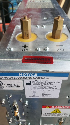 GE Signa MRI XGD II Gradient Amplifier (XGA II) PN: 5330684-3 EXCHANGE ...