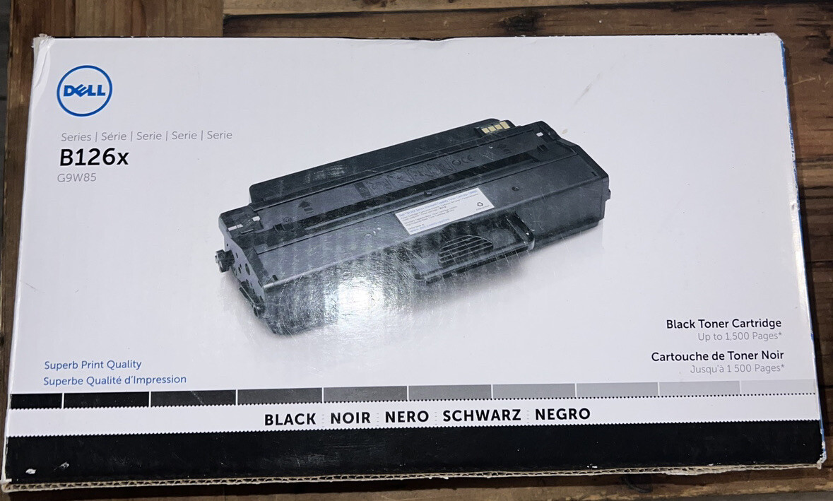 G9w85 Genuine Dell B126x Series Black Toner Cartridge for sale online ...