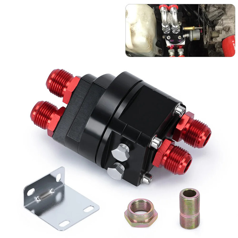 Universal Oil Filter Relocation Male Sandwich Fitting Adapter Kit 3 ...