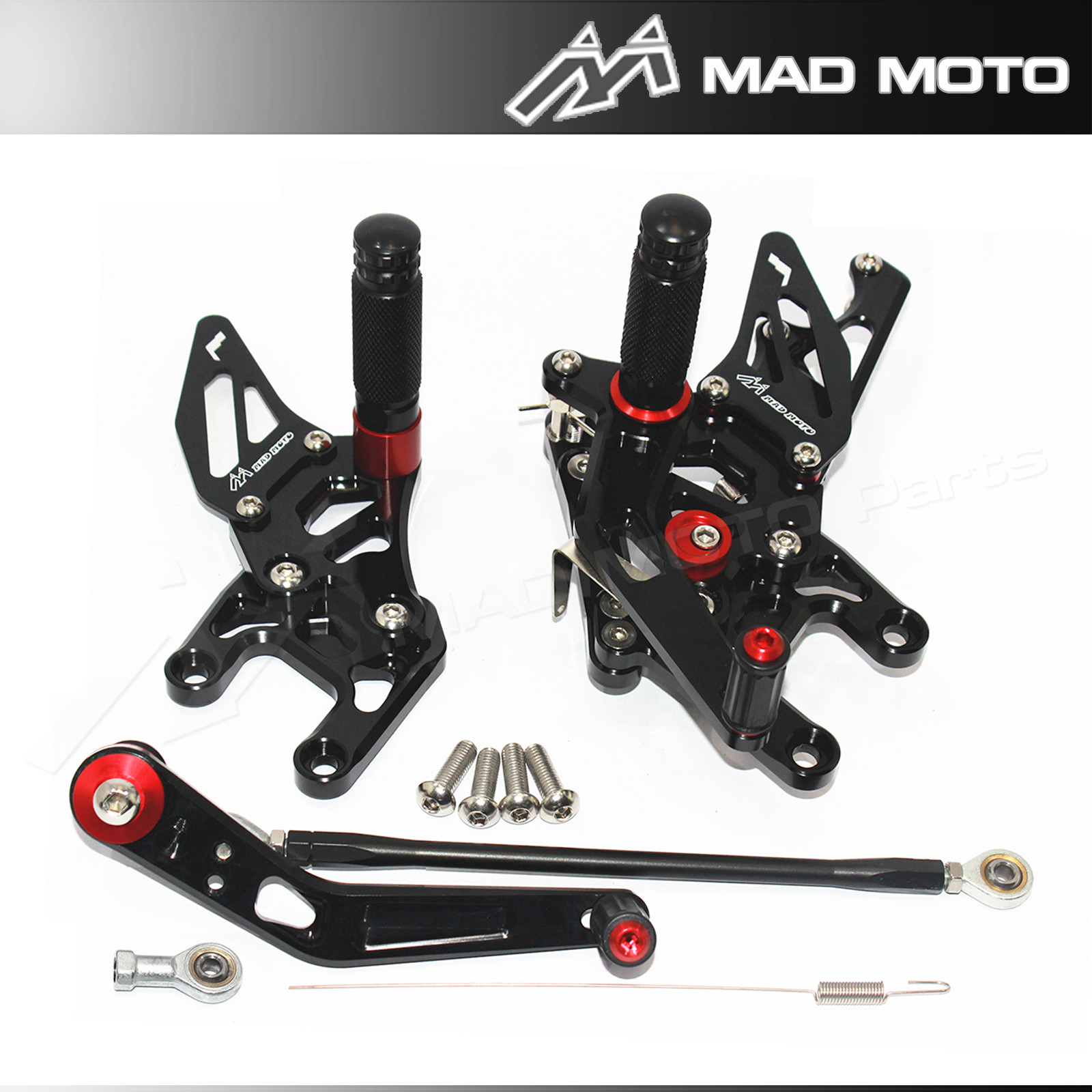 Adjustable Rearset Rear Sets Foot Pegs For HONDA CBR 1000RR 2008 2009 ...