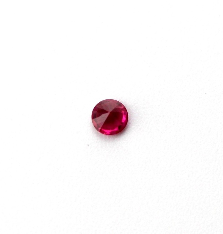 Imitation Ruby Loose Gemstone 5mm Round | eBay