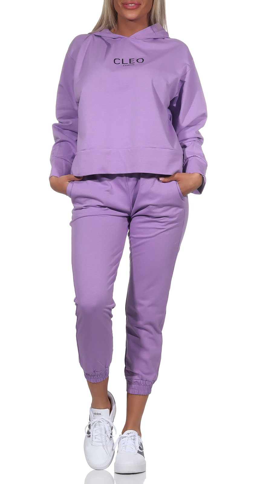 Jogginganzug Damen Zweiteiler Training Set Fitness Sport Hoodie Hose ...
