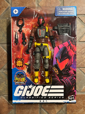 GI JOE PYTHON PATROL B.A.T. Figure Cobra Classified Free Ship In hand ...