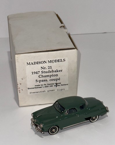 Madison Models 1947 STUDEBAKER CHAMPION 5-Passenger COUPE – Shenandoah ...