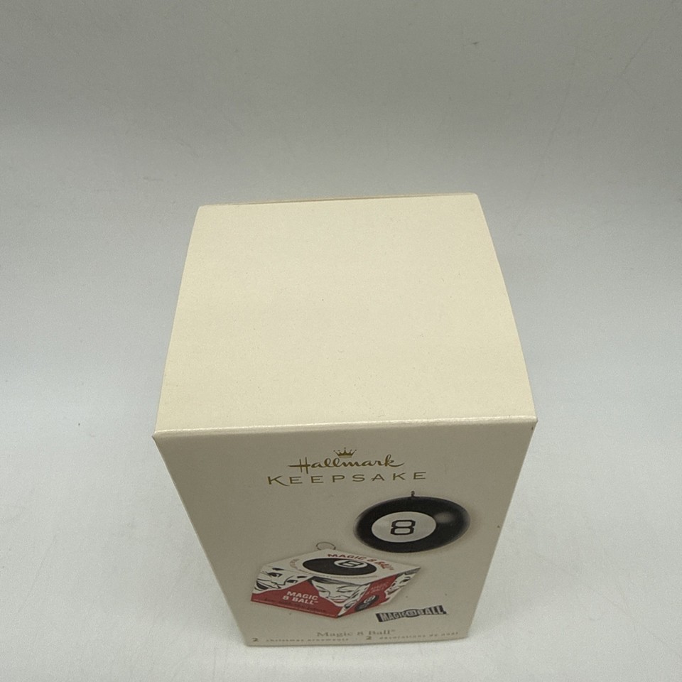 Hallmark Keepsake Christmas Tree Ornament Collection Magic 8 Ball 2 ...