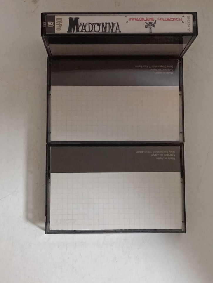 Lotto 3x SONY UX-PRO 60 1990 CROMO TIPO 2 II musicassette vergini ...