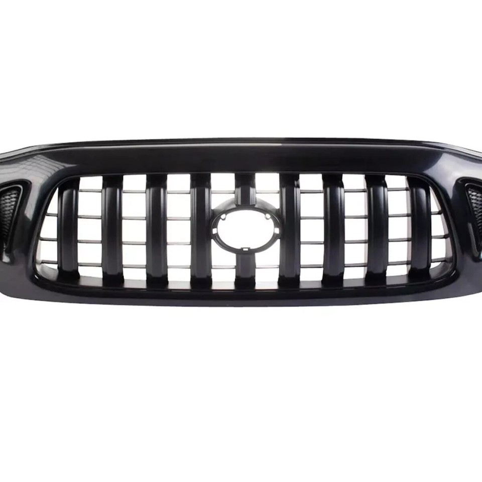 Front Grille Black Plastic Fits 2001-2004 Toyota Tacoma 2WD TO1200250 ...